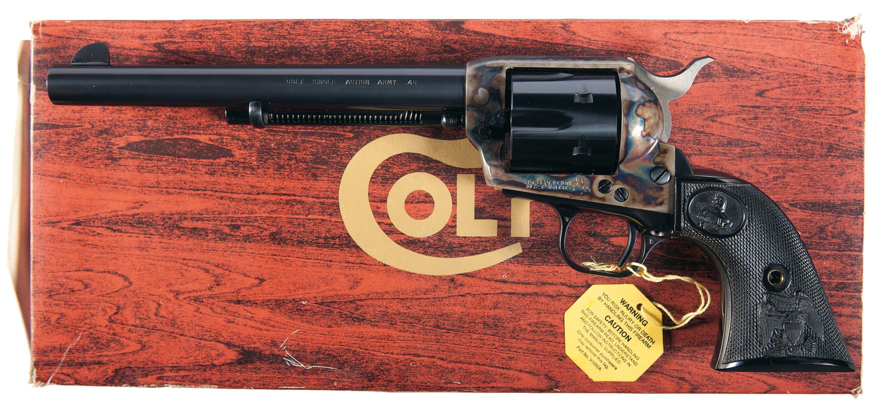 Colt Third Generation Single Action Army Revolver with Box | Rock Island Auction