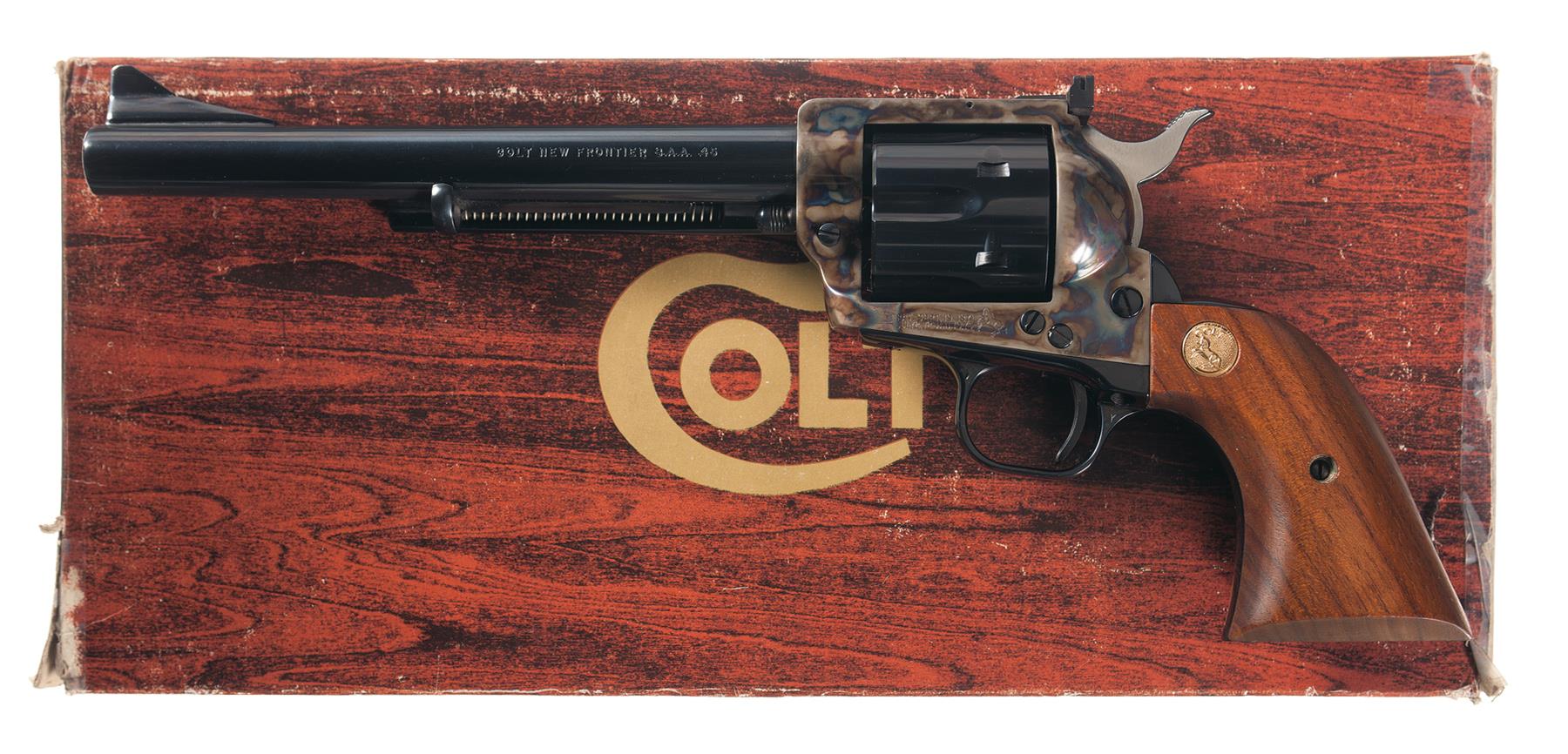 Colt New Frontier Single Action Army Revolver with Box | Rock Island ...