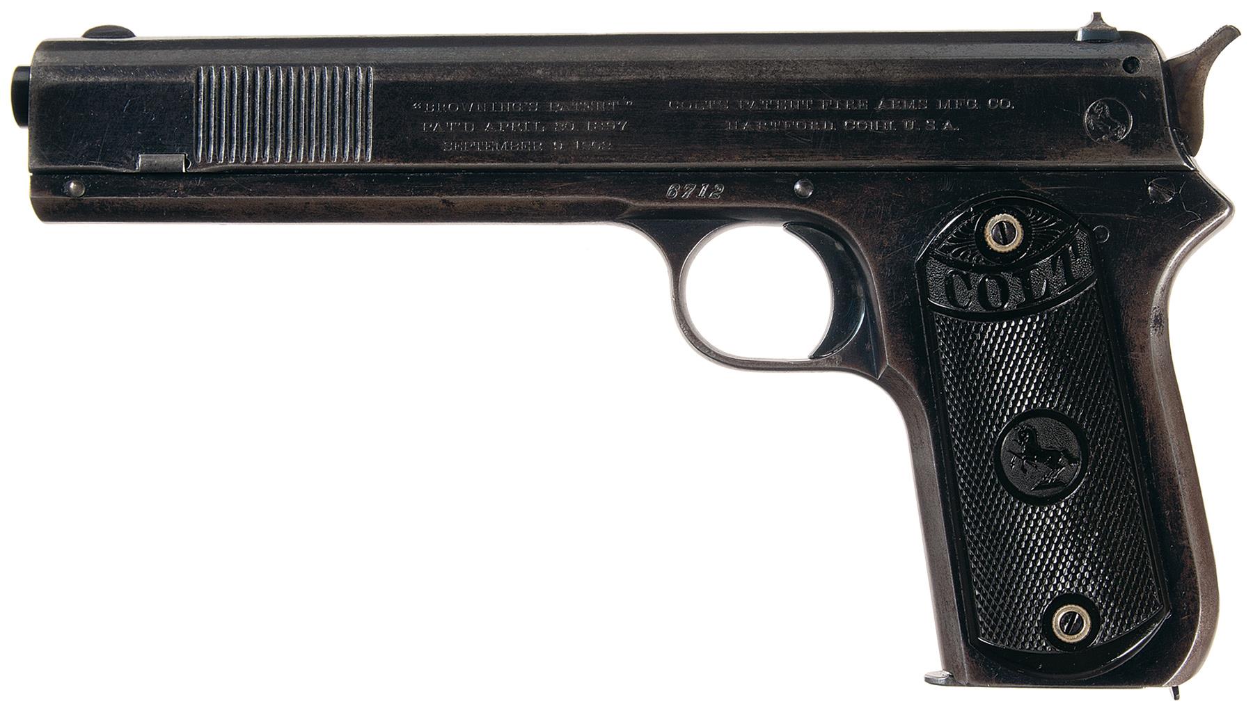 Early Production Colt Model 1902 Sporting Semi-Automatic Pistol | Rock ...