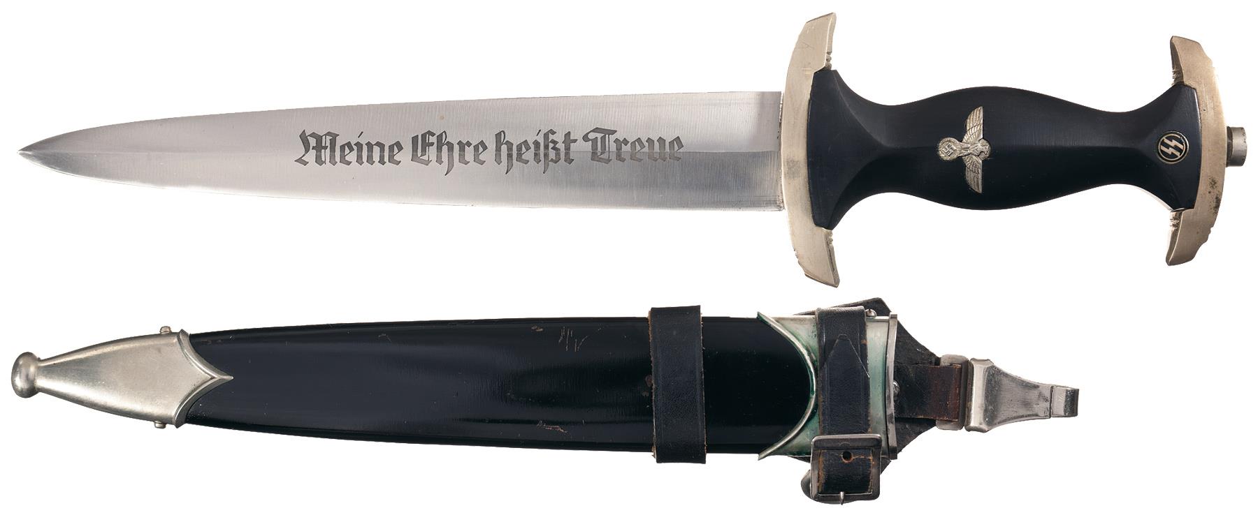 Excellent SS Contract Dagger with Sheath and Vertical Hanger | Rock ...