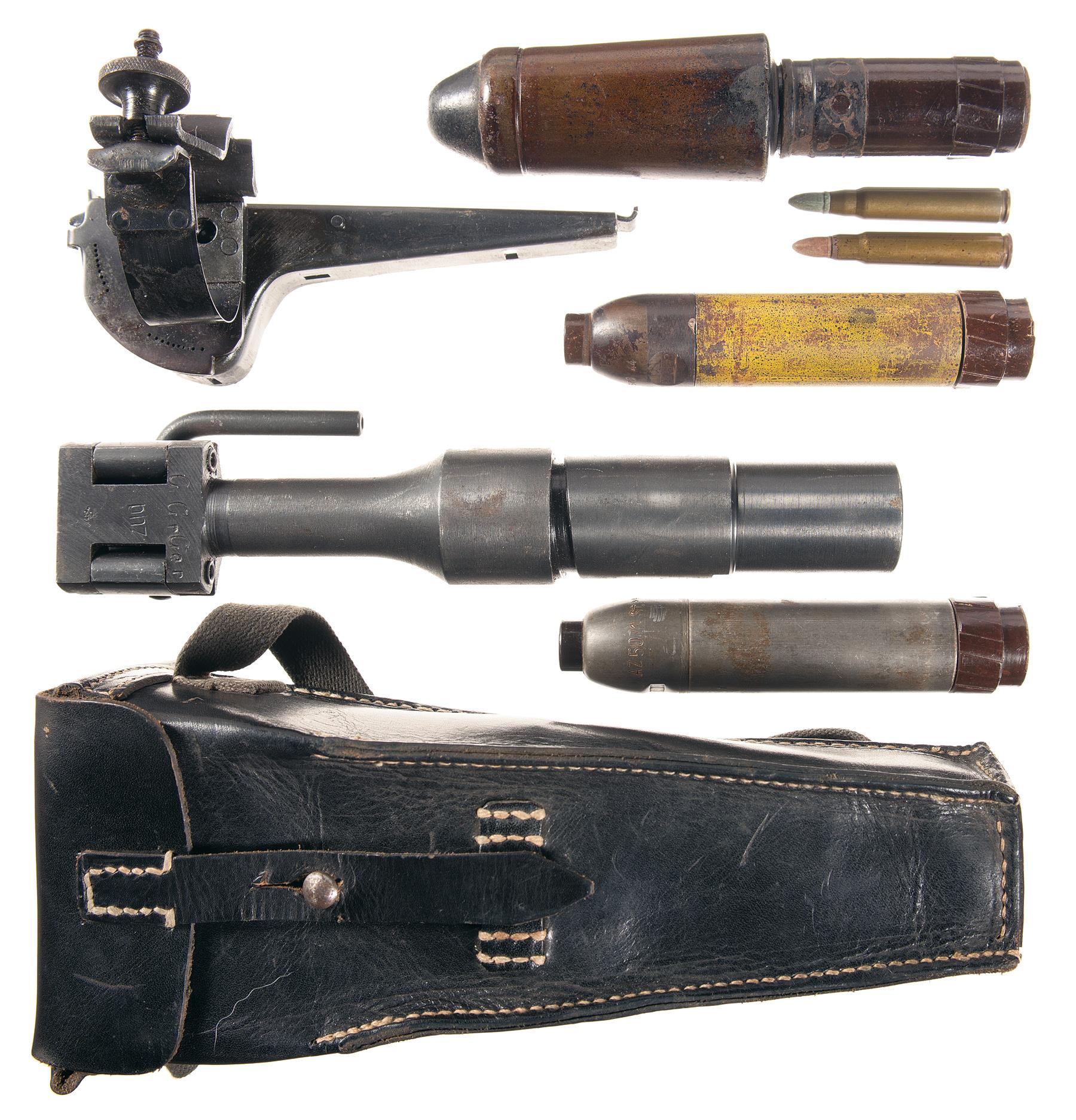 World War II Grenade Launcher Kit for a 98k Rifle, Complete | Rock ...