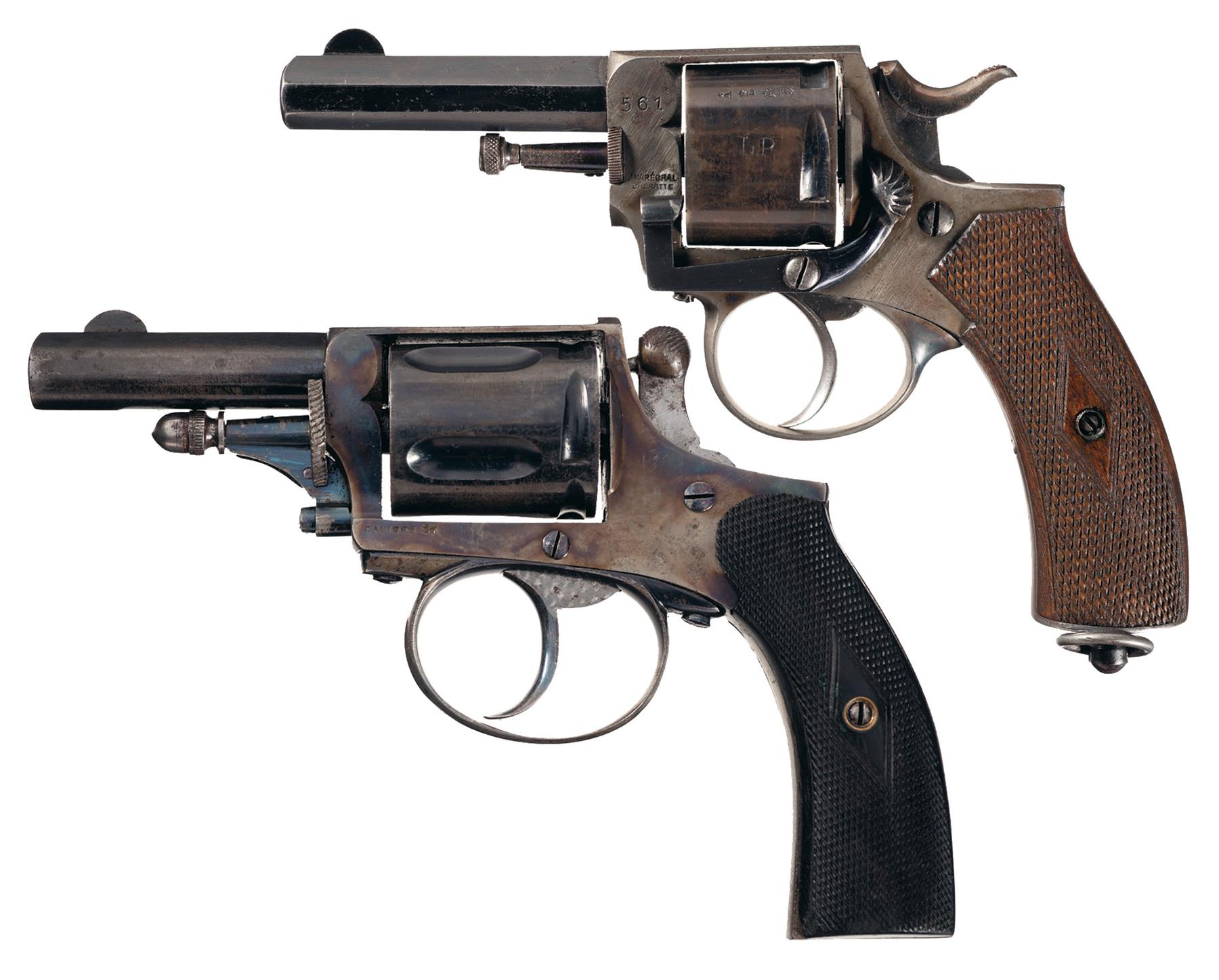 Two Belgian Made DA Revolvers | Rock Island Auction