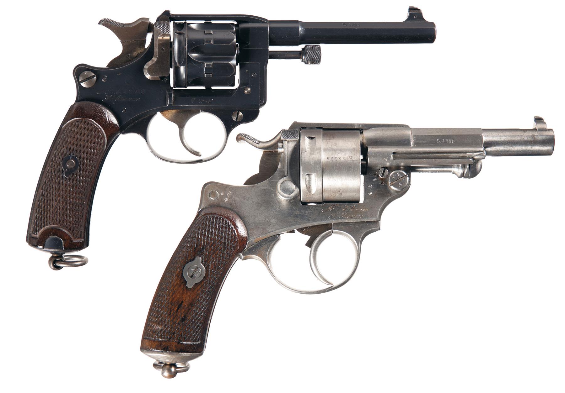 Two French Military DA Revolvers | Rock Island Auction
