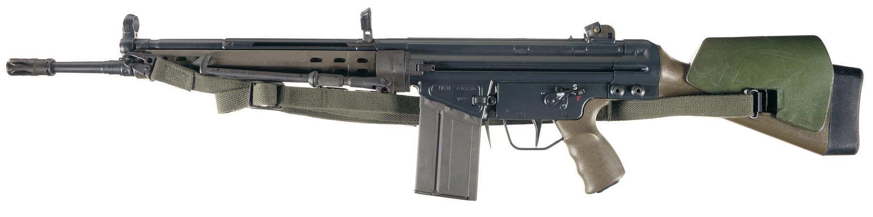 Heckler & Koch HK91 Semi-Automatic Rifle with Accessories | Rock Island ...