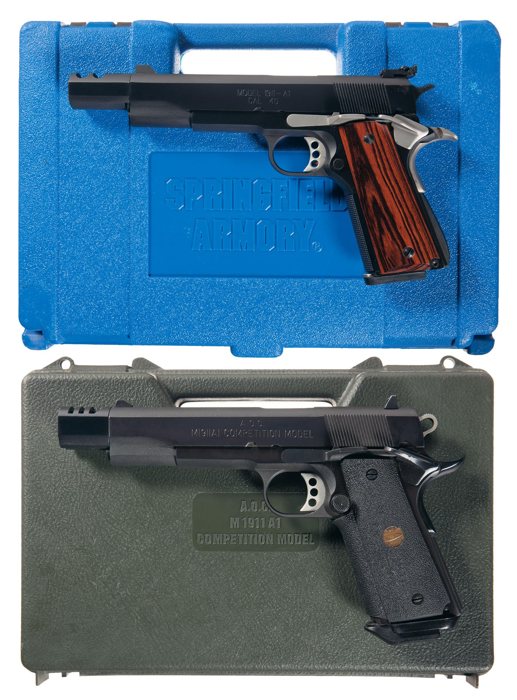 Two Model 1911A1 Semi-Automatic Pistols | Rock Island Auction