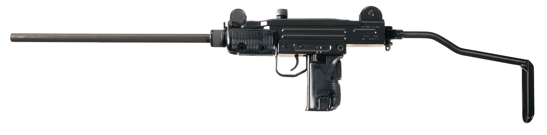 Scarce IMI Mini-Uzi Semi-Automatic Carbine with Case | Rock Island Auction