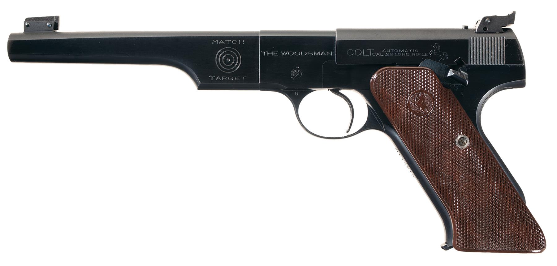 U.S. Marked Colt 1st Model Woodsman Match Target Pistol | Rock Island ...