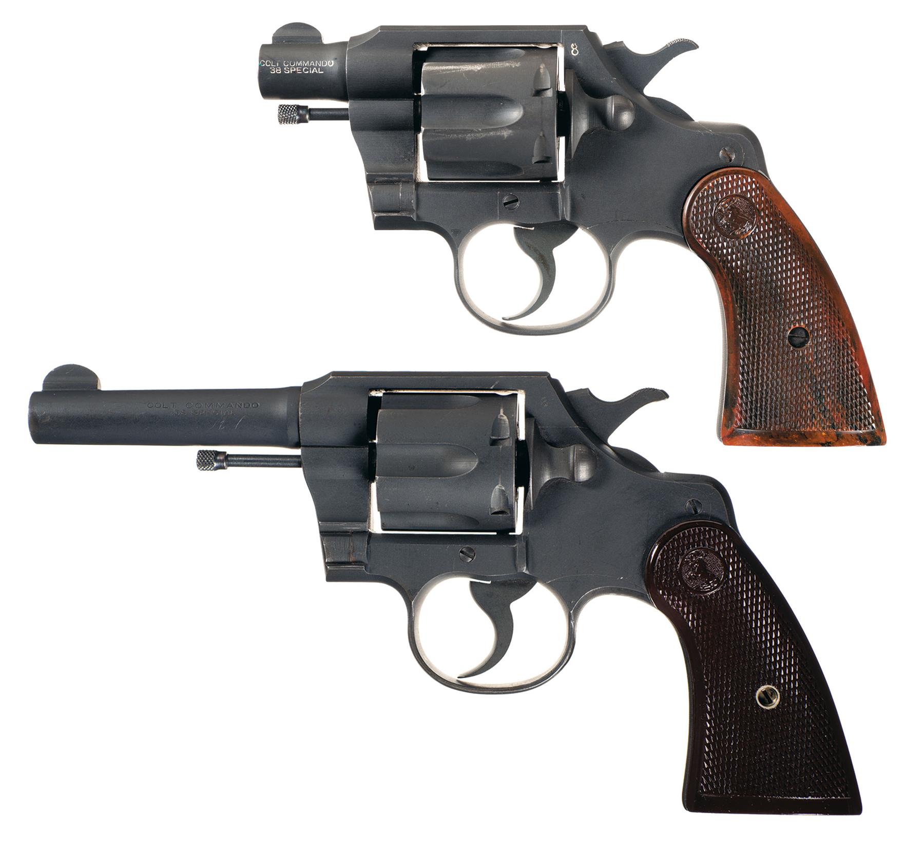 Two Colt DA Revolvers | Rock Island Auction