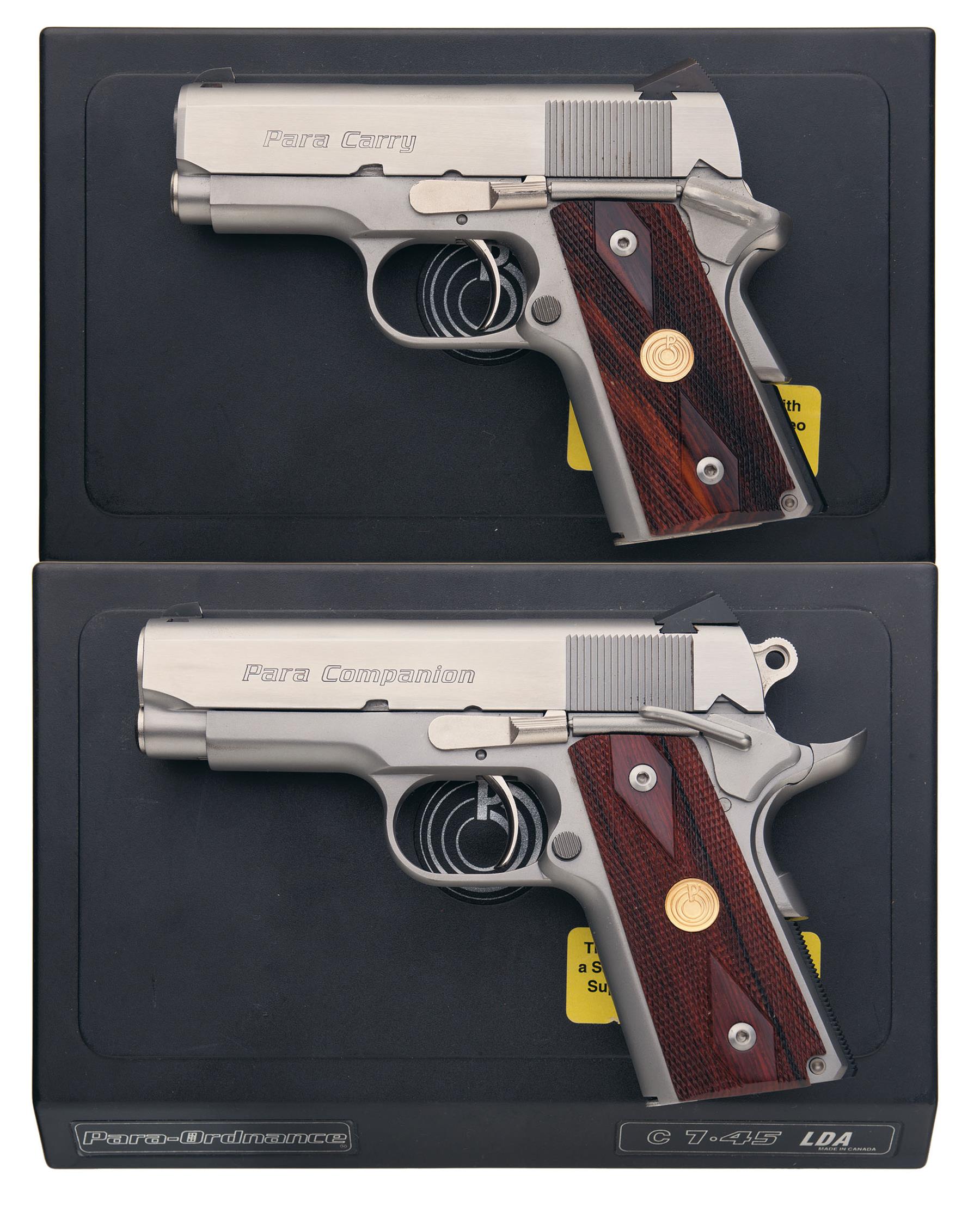 Two Cased Para-Ordnance LDA Pistols | Rock Island Auction