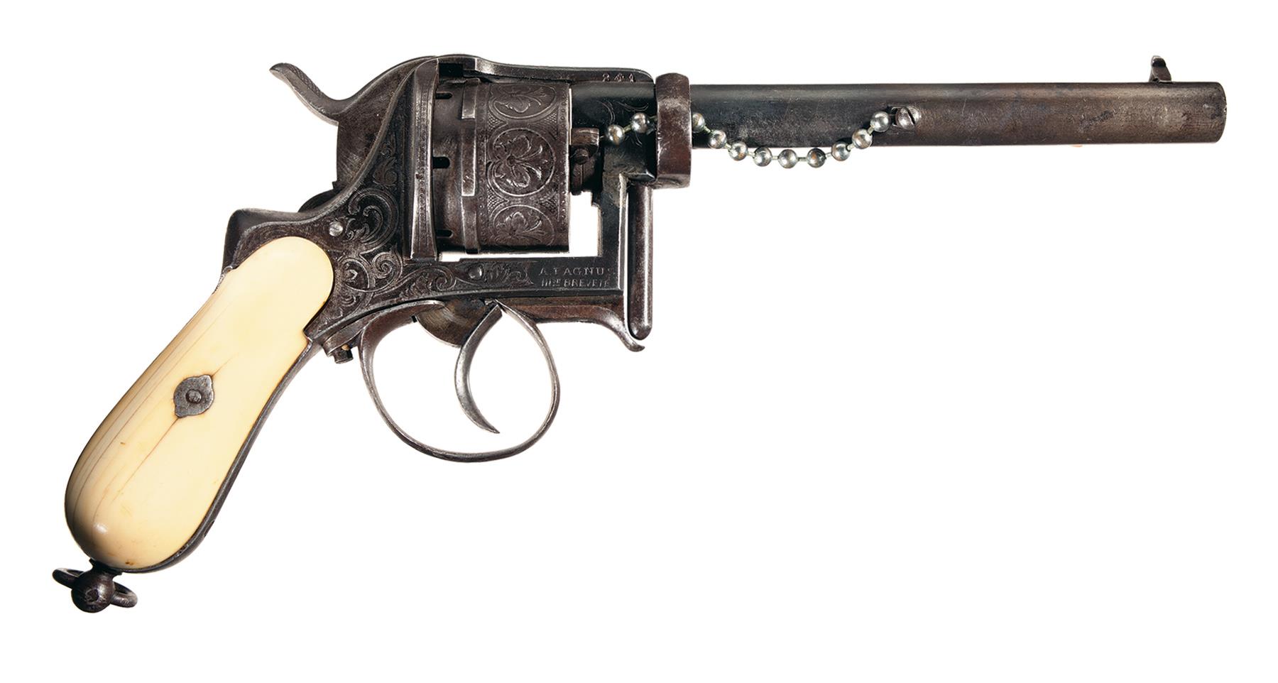 Belgium Pinfire Revolver 9 mm Pinfire | Rock Island Auction