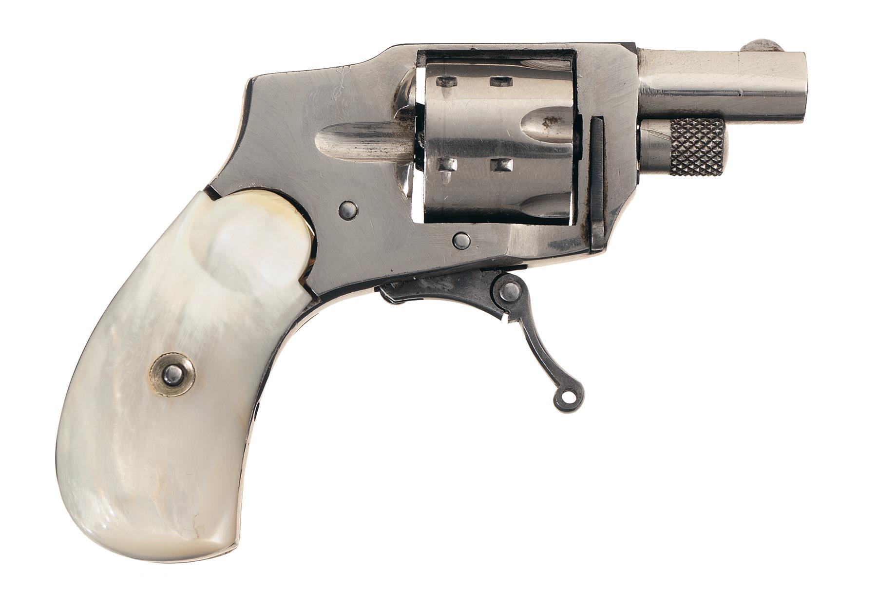 Kolb Baby Hammerless Revolver with Pearl Grips | Rock Island Auction