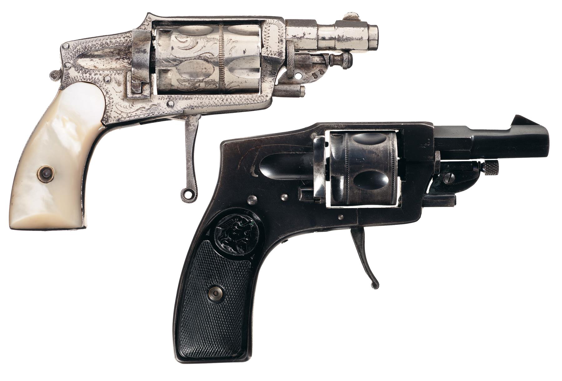 Two Hammerless Revolvers | Rock Island Auction