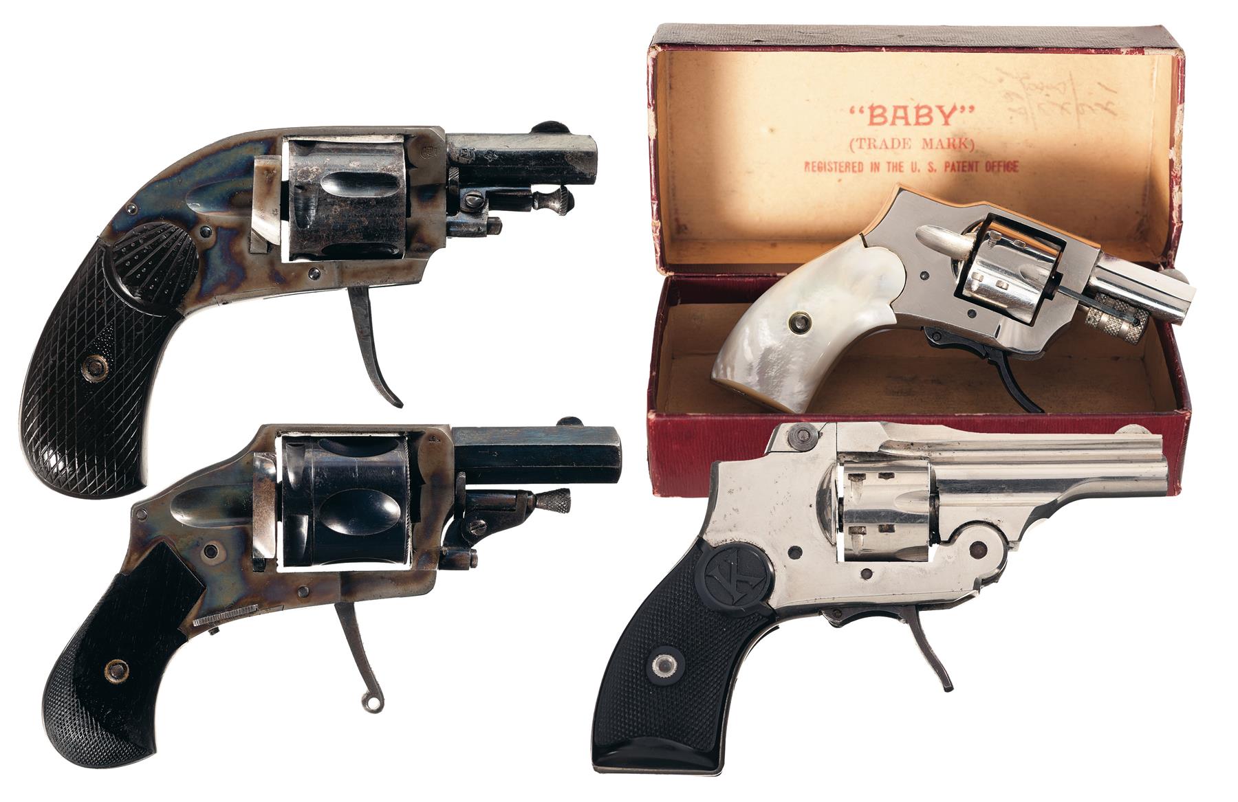 Four Baby Hammerless Revolvers | Rock Island Auction