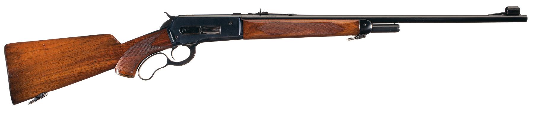 Winchester 71 Rifle 348 W C F | Rock Island Auction