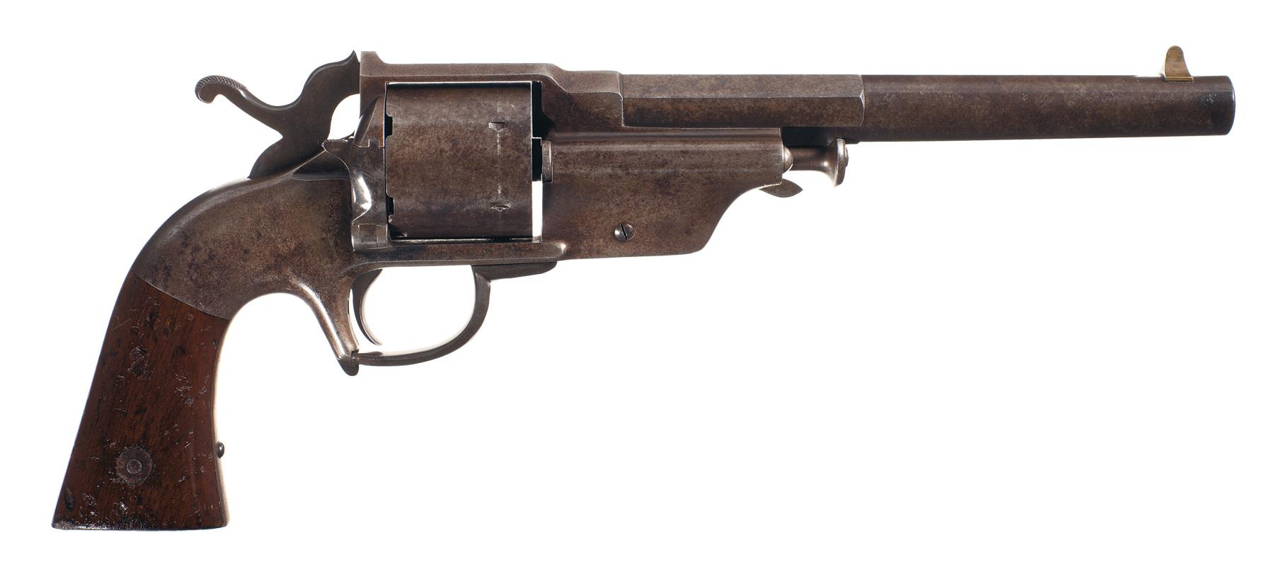 Scarce Allen & Wheelock Center Hammer Lipfire Army Revolver | Rock ...