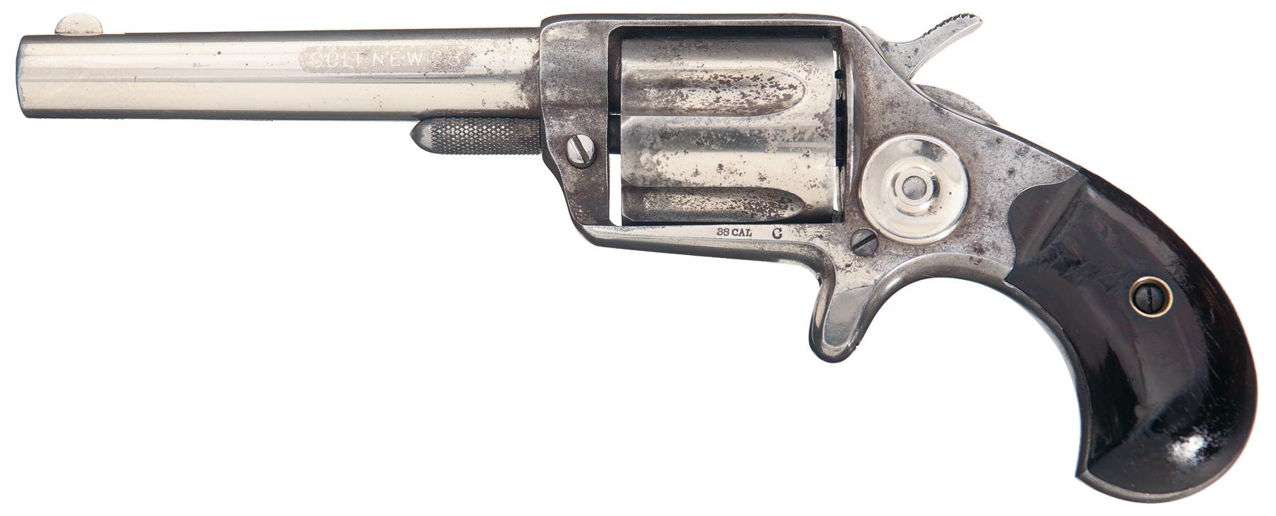 Colt New Line 38 Caliber Revolver with Scarce 4 Inch Barrel | Rock ...