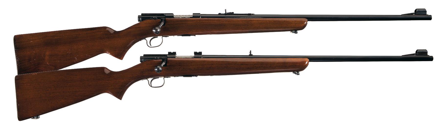 Two Winchester Model 43 Bolt Action Rifles | Rock Island Auction