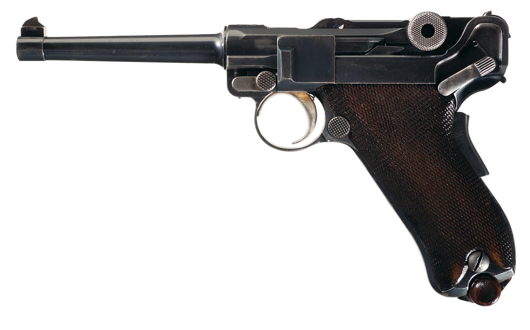 Desirable Pre-War 1906 DWM American Eagle Luger | Rock Island Auction