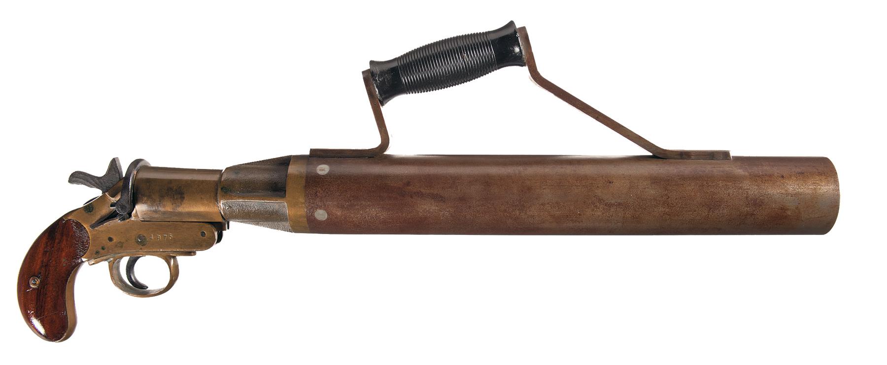 British Schermuly Line Thrower | Rock Island Auction