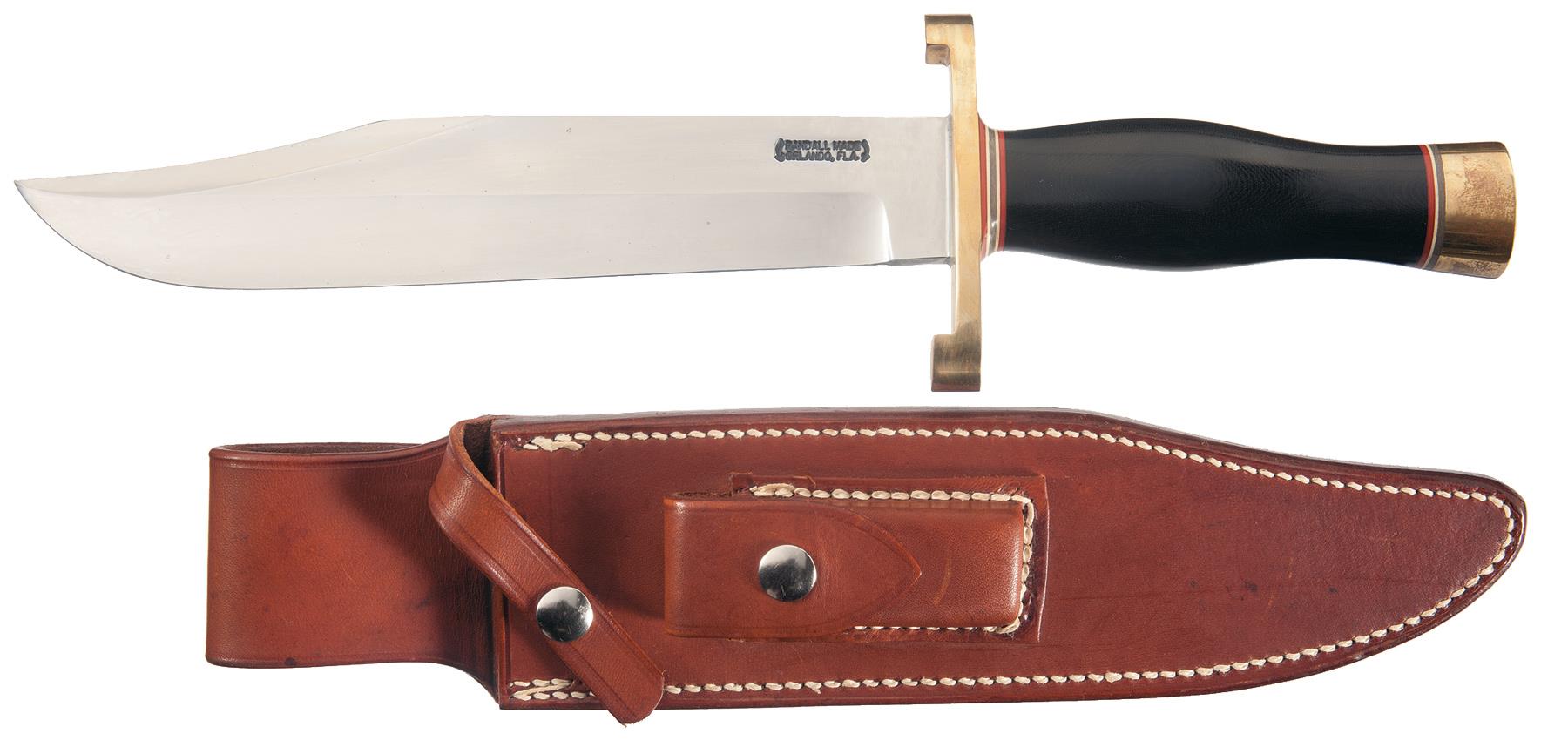 Randall Model 12-9 Vintage Sportsman's Bowie Knife with Sheath | Rock ...