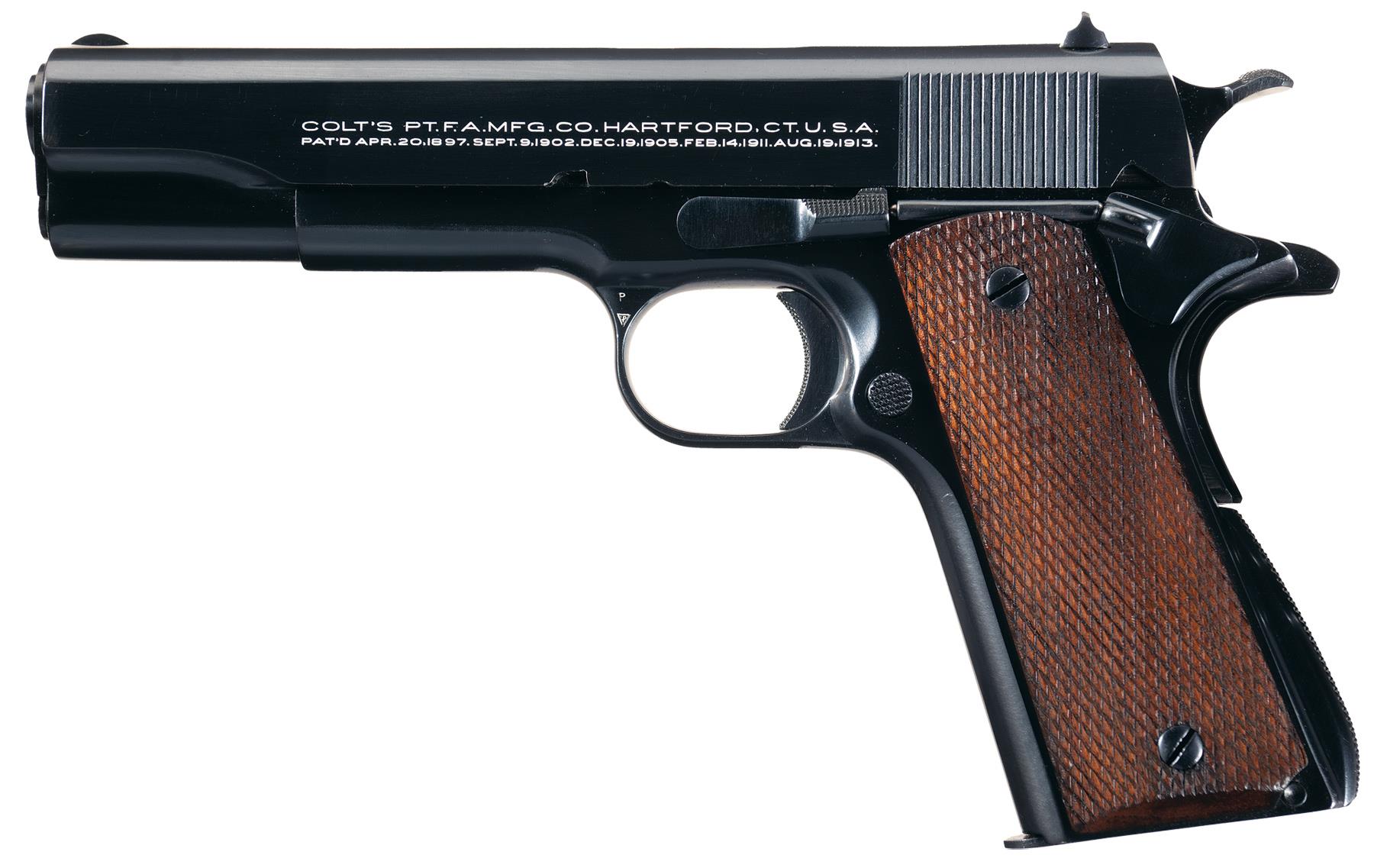 Colt National Match Pistol 45 ACP | Rock Island Auction