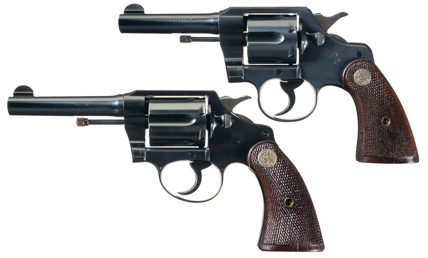 Two Colt DA Revolvers | Rock Island Auction