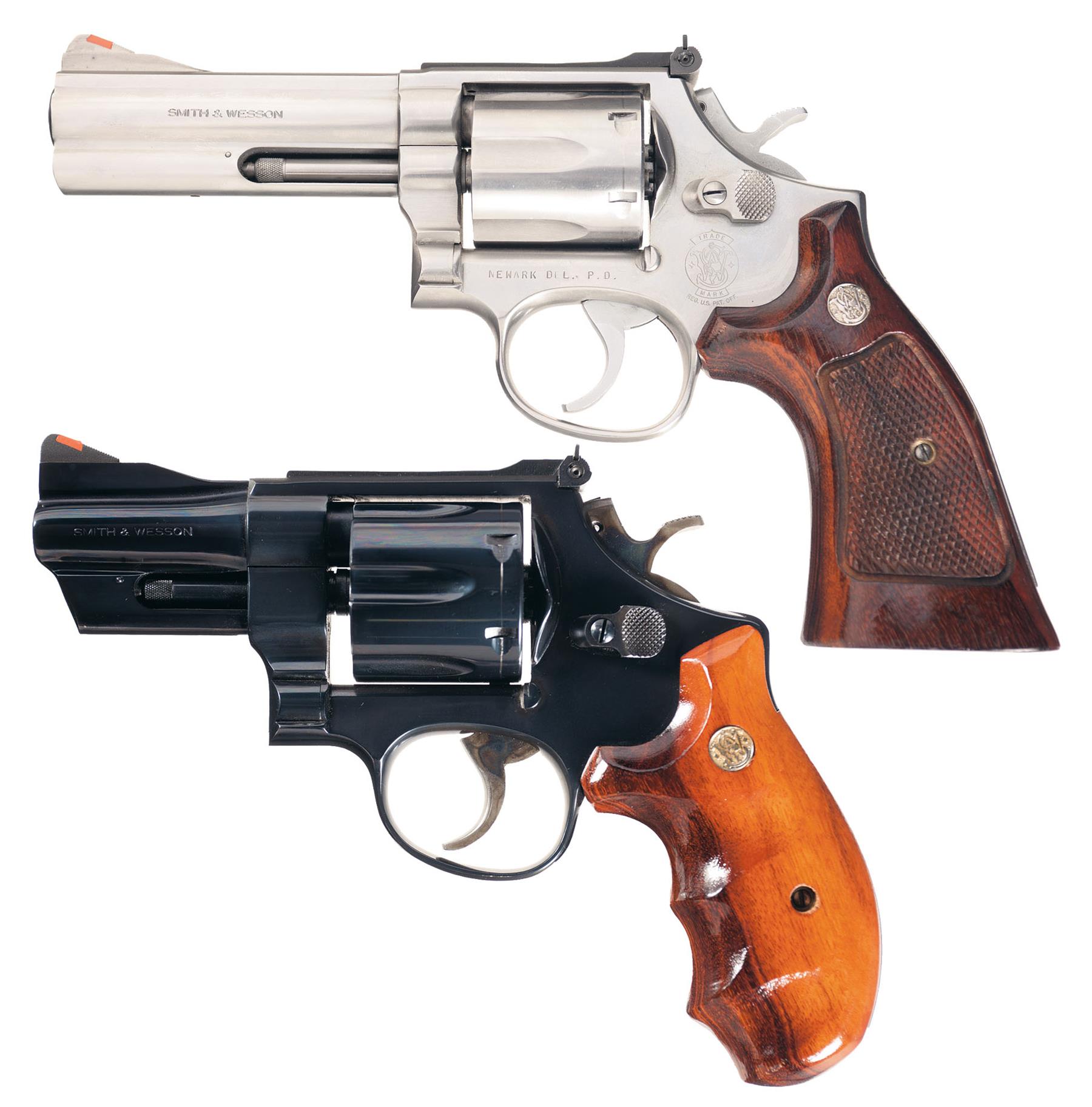 Two Smith & Wesson Revolvers | Rock Island Auction
