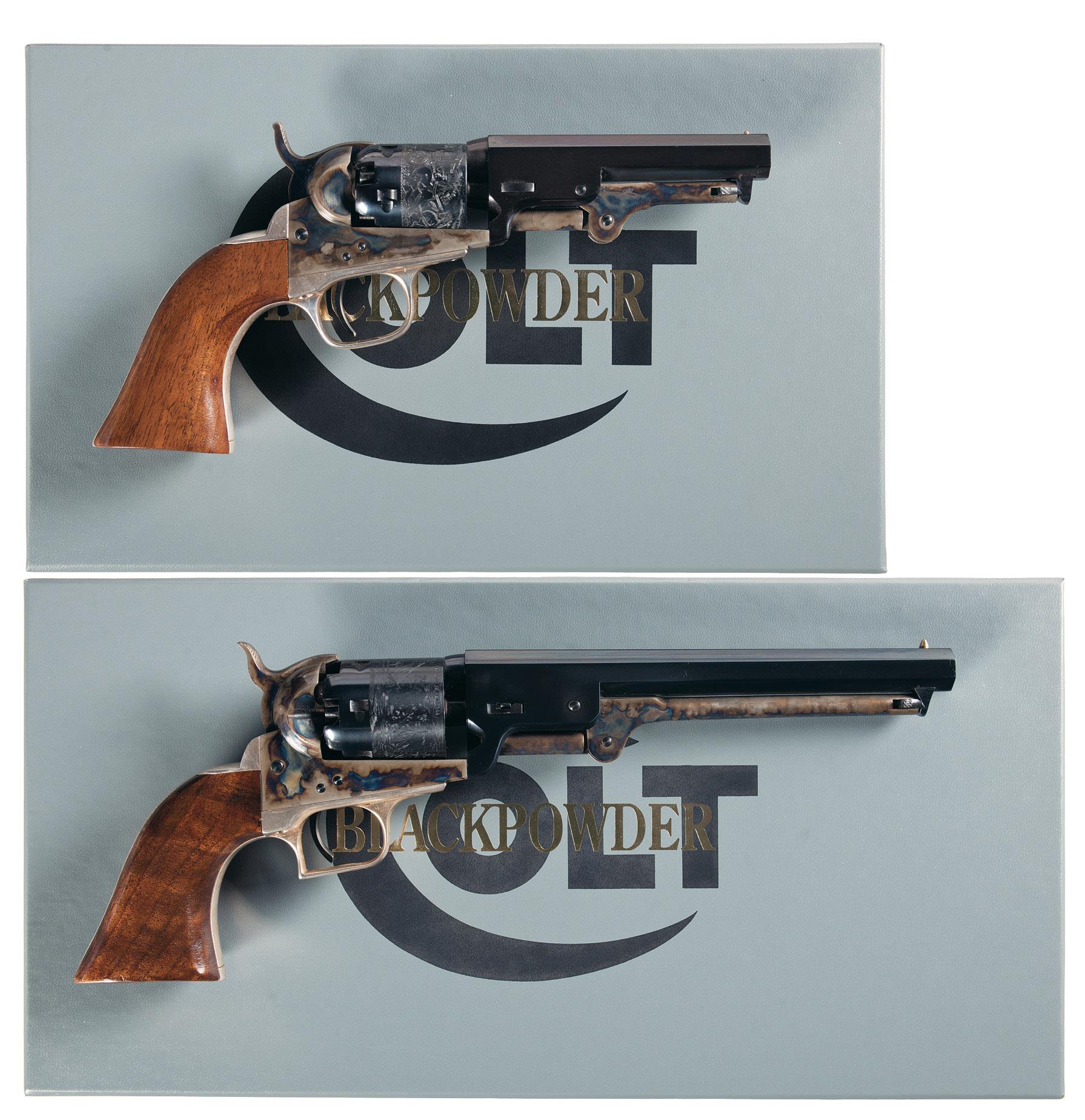Two Colt Black Powder Series Revolvers | Rock Island Auction