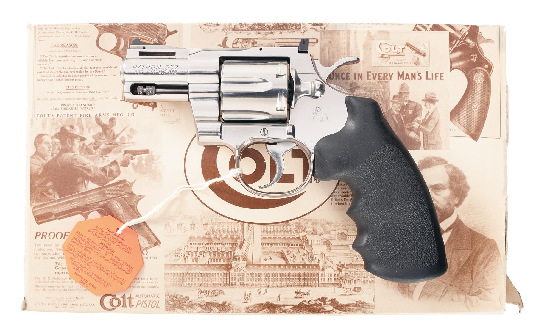 Colt Python Double Action Revolver with Case/Box | Rock Island Auction