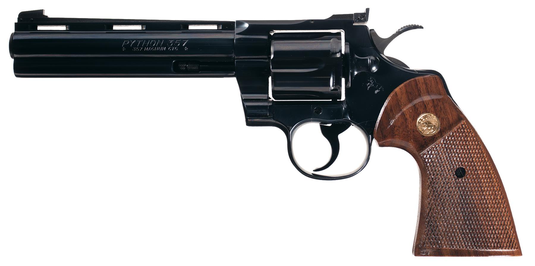 Colt Python Model Double Action Revolver | Rock Island Auction