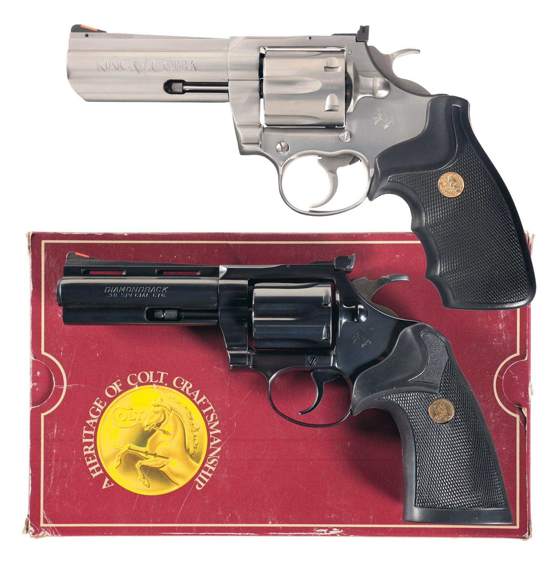 Two Colt Snake Revolvers | Rock Island Auction