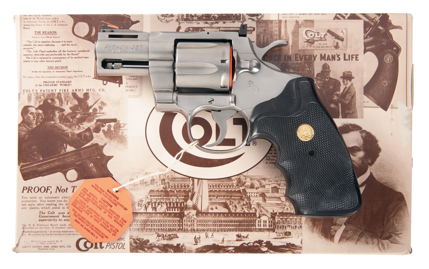 Colt Python Revolver 357 magnum | Rock Island Auction