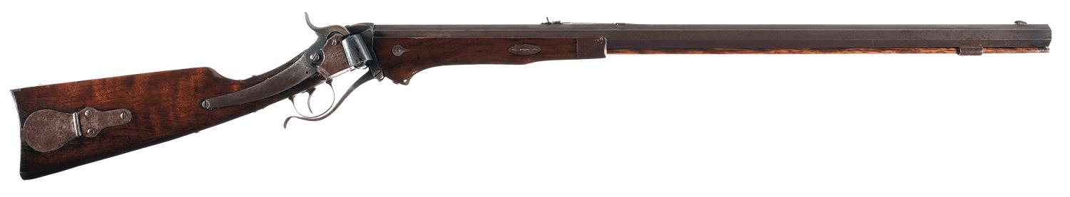 Rare Sharps Model 1850 Sporting Rifle | Rock Island Auction