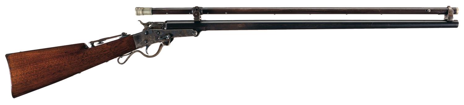 Maynard Patent Model 1882 Single Shot Rifle with Scope | Rock Island Auction