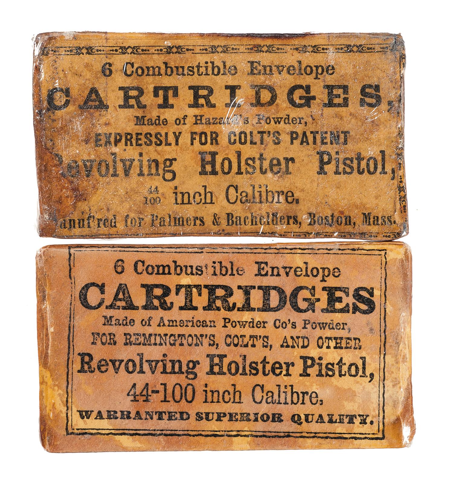 Colt Model 1860 Army Percussion Revolver Skin Cartridges | Rock Island ...