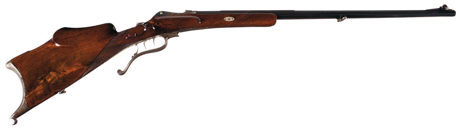 German Schuetzen Rifle 8 mm | Rock Island Auction