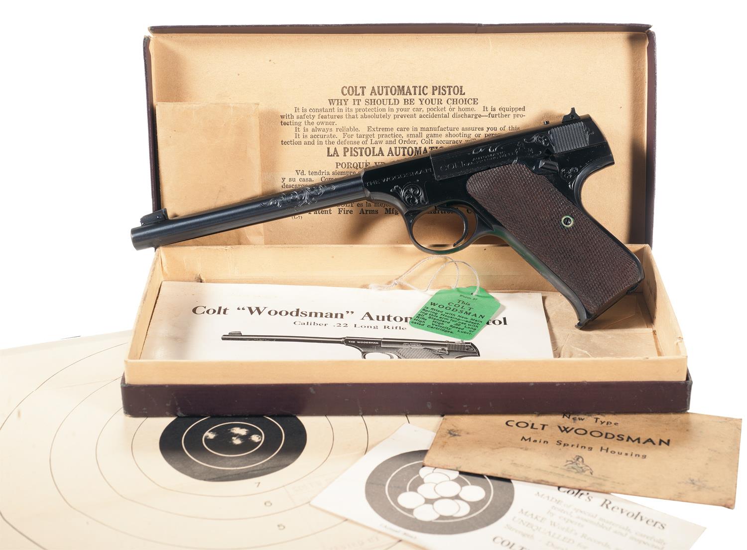 Colt Woodsman Revolver 22 LR | Rock Island Auction
