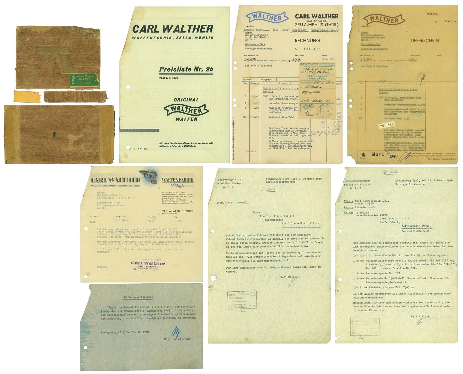 Extremely Rare Early 1940 Dated Papers Documenting the Purchase | Rock ...