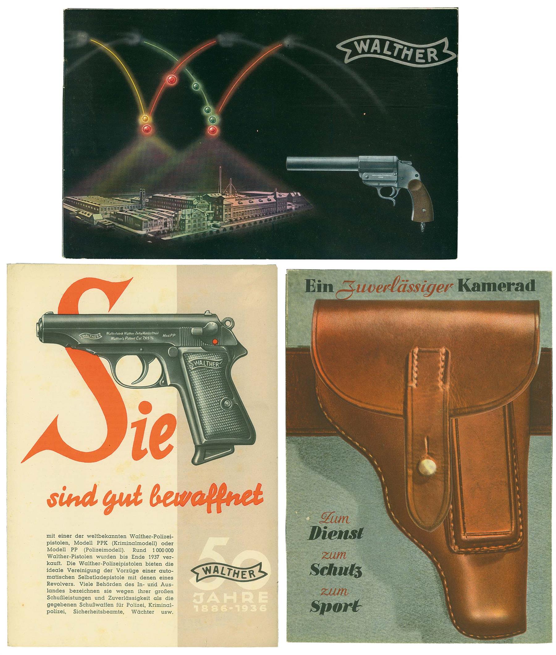 Three Extraordinary Walther Brochures | Rock Island Auction