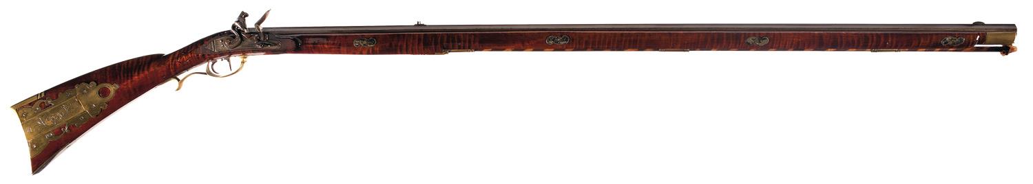 Contemporary Hacker Martin Full Stock Flintlock Rifle | Rock Island Auction