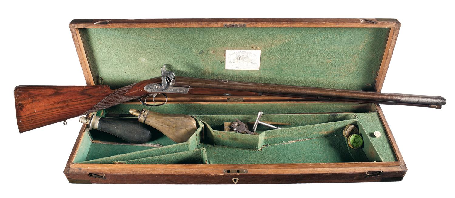 English Double Rifle 58 | Rock Island Auction