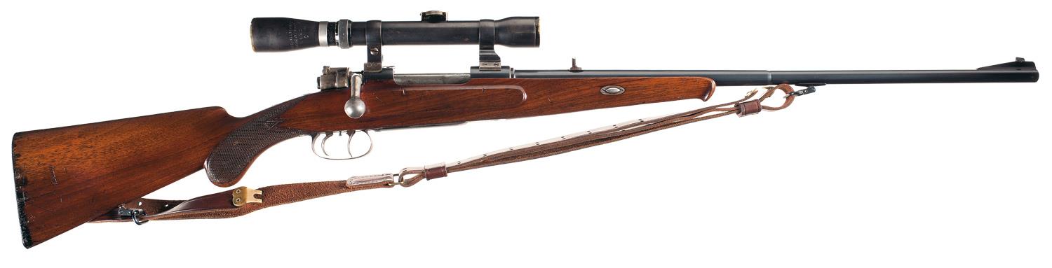 Danzig Marked 98 Bolt Action Rifle with Scope | Rock Island Auction