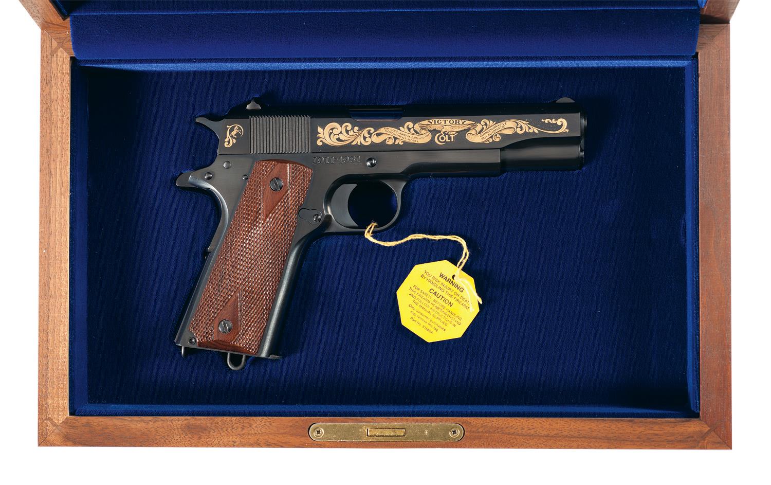 Colt Browning Commemorative Pistol 45 ACP | Rock Island Auction
