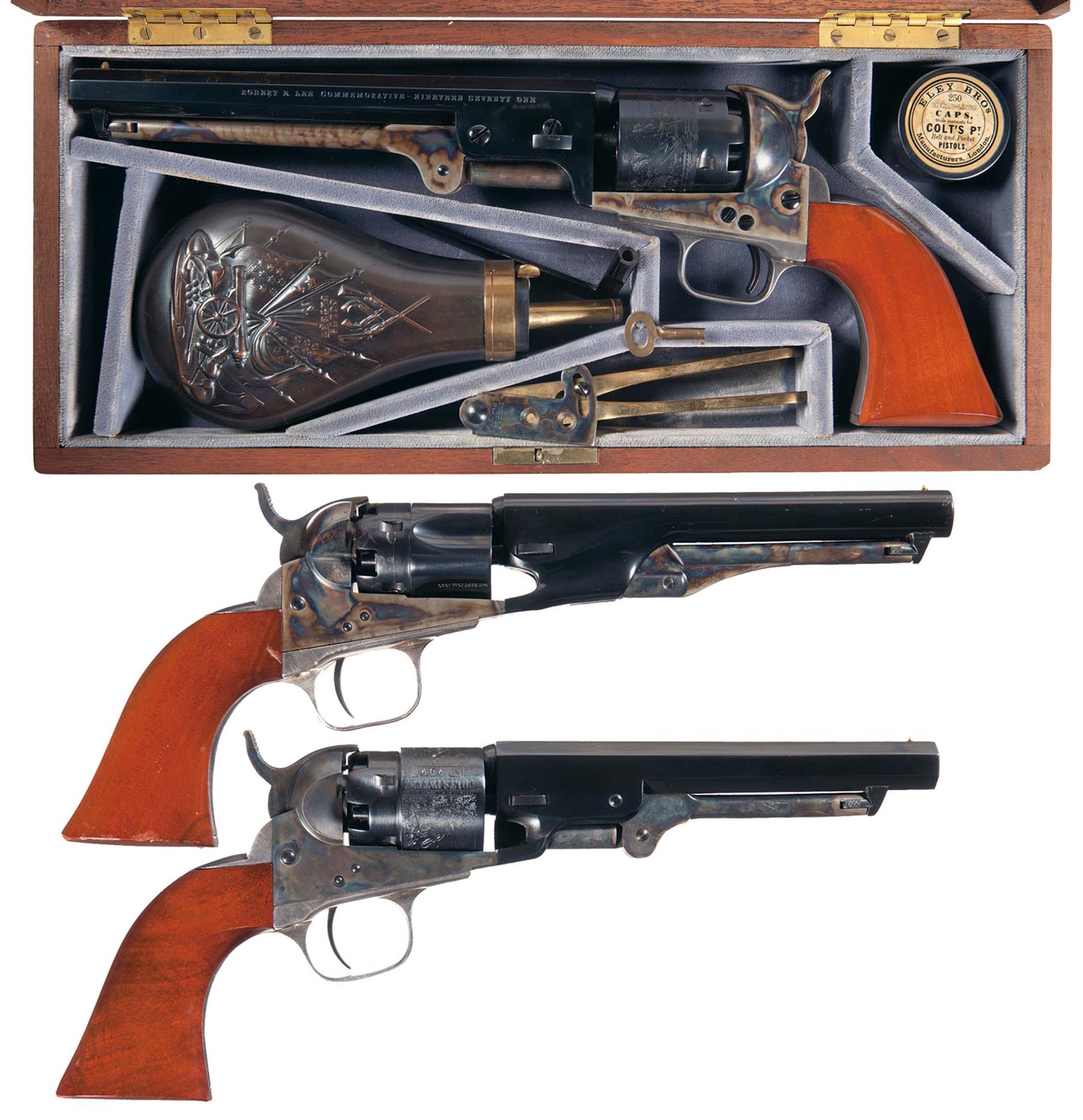 Three Colt Black Powder Series Revolvers | Rock Island Auction