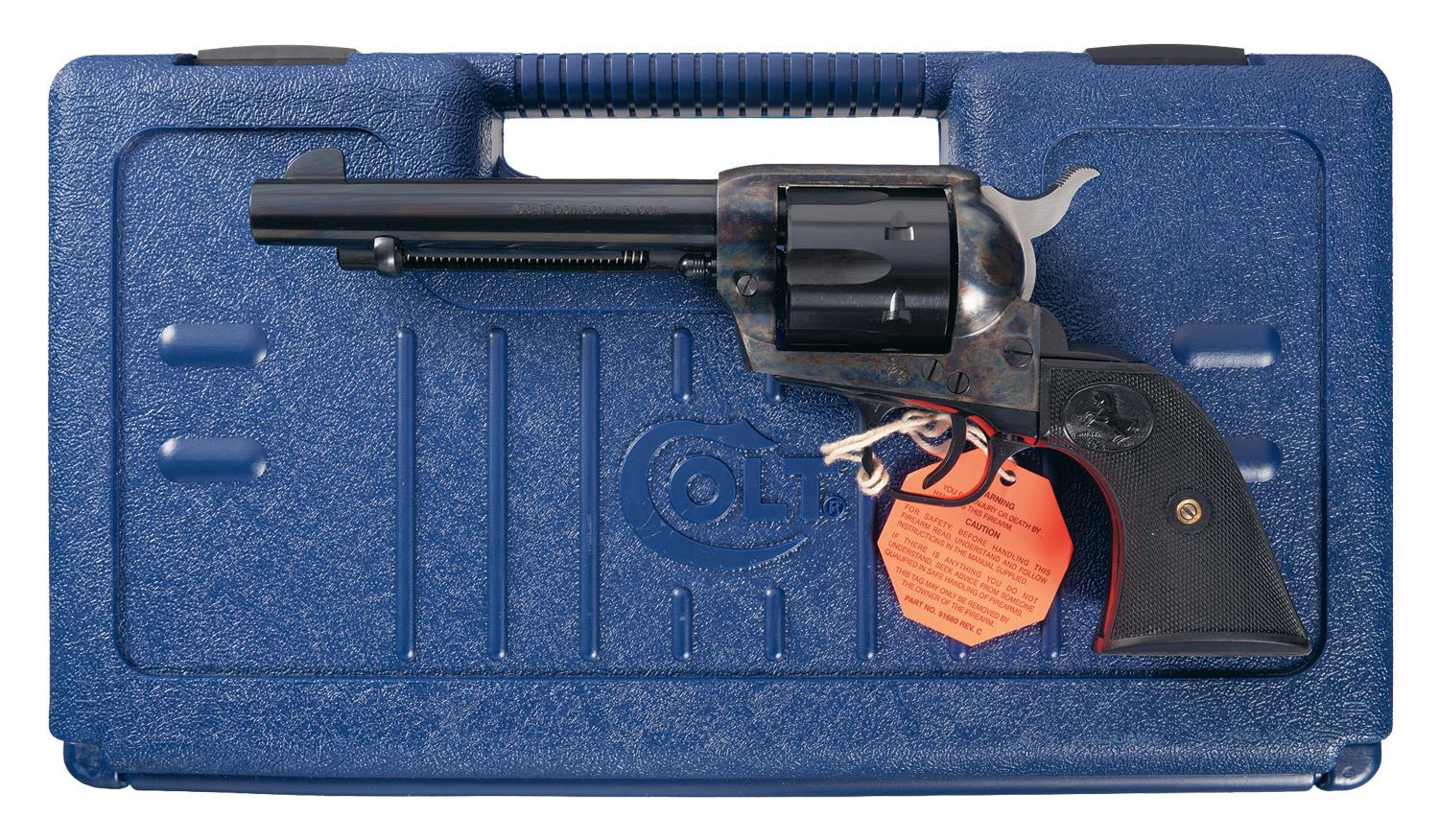 Colt Cowboy Single Action Army Revolver with Case | Rock Island Auction