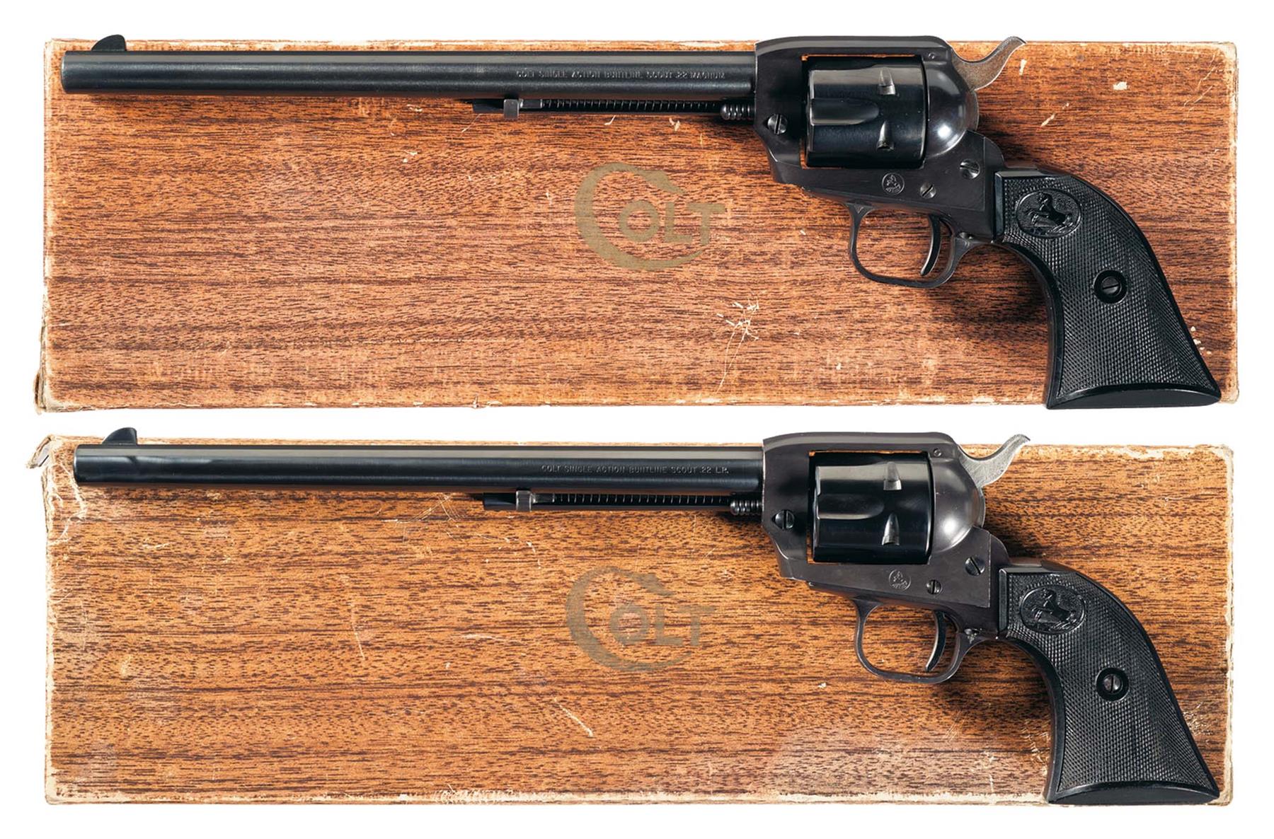 Two Colt Single Action Revolvers | Rock Island Auction