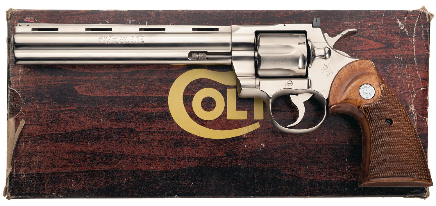 Colt Python Double Action Revolver with Box | Rock Island Auction