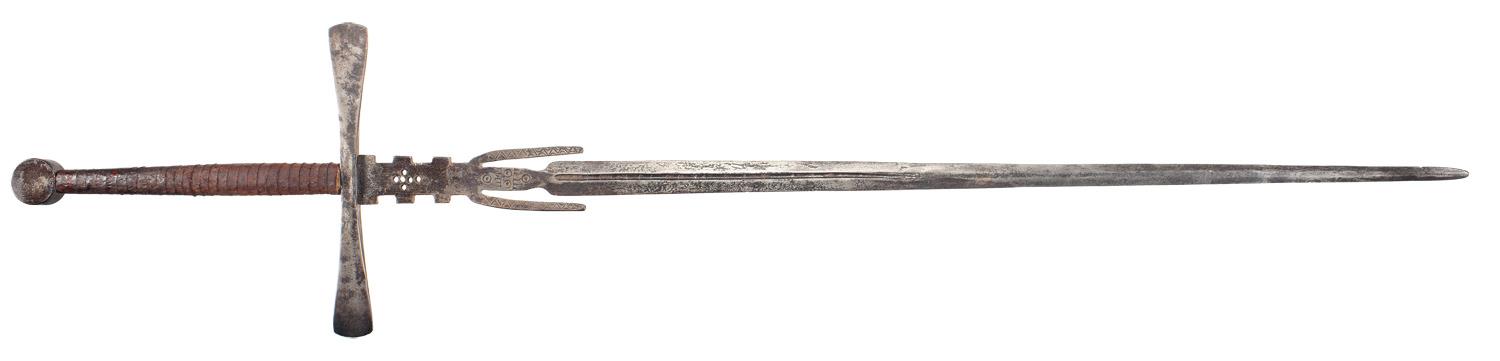 Fine Zweihander Pattern Two-Handed Sword | Rock Island Auction