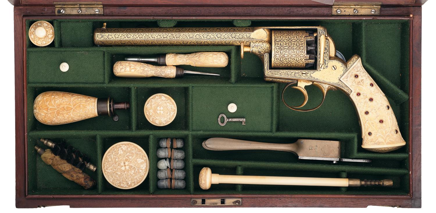 Deane Adams & Deane Percussion Revolver 50 | Rock Island Auction