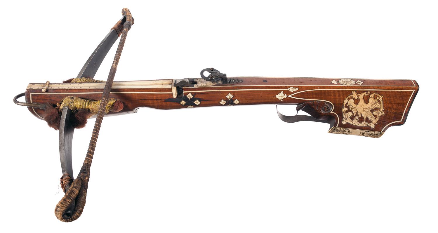 Fine Bone Inlaid European Crossbow | Rock Island Auction
